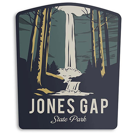The Landmark Project Jones Gap State Park Sticker — CampSaver