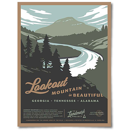 The Landmark Project Lookout Mountain Poster — CampSaver