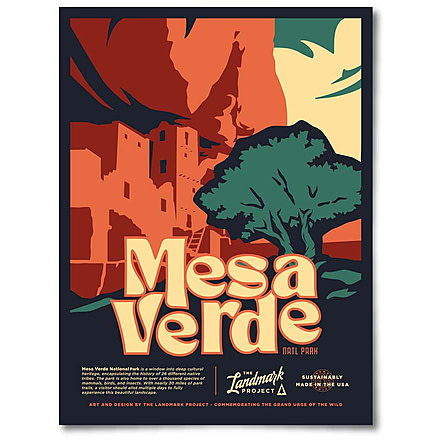 The Landmark Project Mesa Verde National Park poster — CampSaver