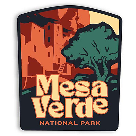 The Landmark Project Mesa Verde National Park Sticker — CampSaver