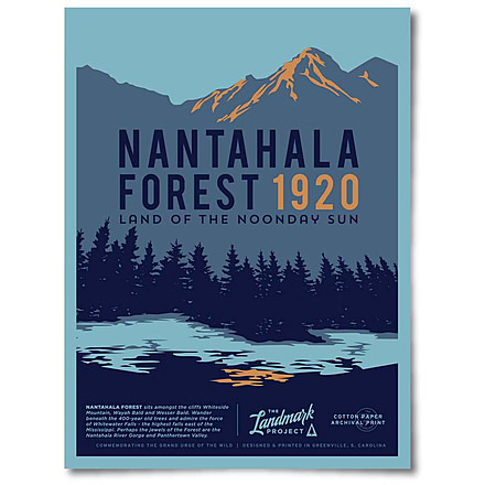 The Landmark Project Nantahala Forest Poster — CampSaver