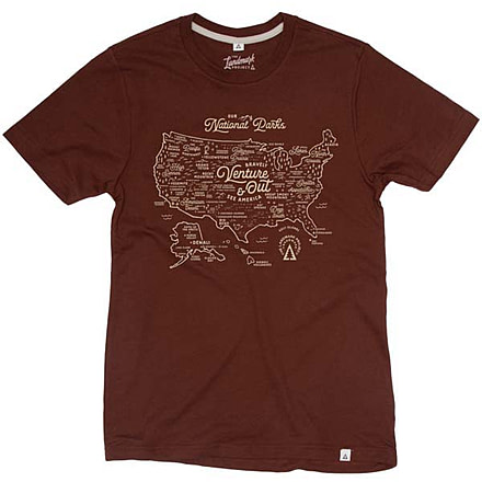 The Landmark Project NPS Map Tee — CampSaver