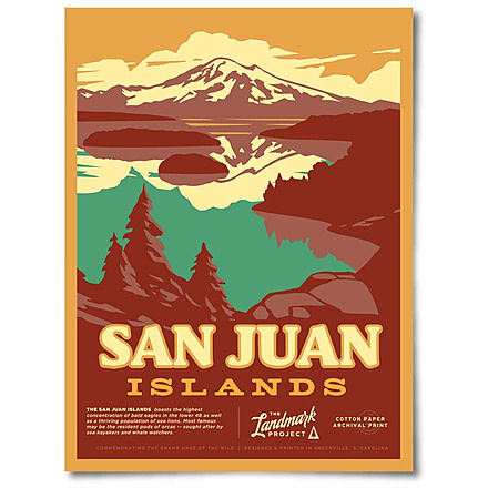 The Landmark Project San Juan Islands National Historical Park Poster ...