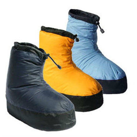 Western Mountaineering Down Booties - Unisex DNBTXLYE with Free S&H ...
