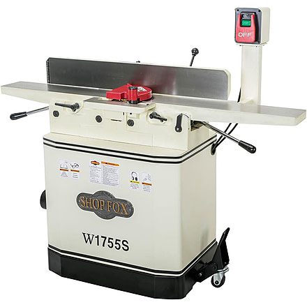 Shop Fox 6in Jointer with Spiral Cutterhead — CampSaver