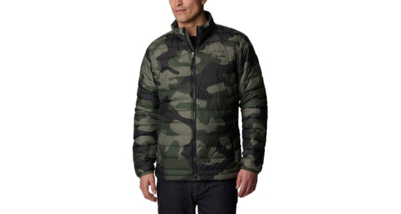 Columbia Powder Lite Jacket - Mens, Stone Green Mod Camo — Mens ...