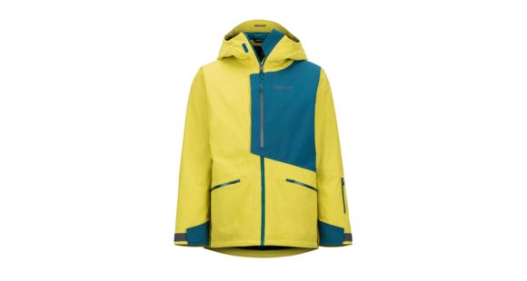 Marmot Androo Jacket - Men's, Citronelle/Moroccan Blue, — Mens Clothing ...
