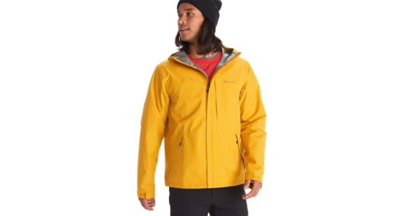 Marmot Minimalist GORE-TEX Jacket - Men's, Yellow Gold, — Mens Clothing ...