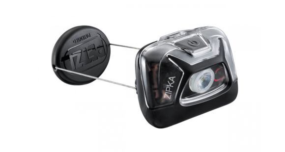 Petzl Zipka LED Headlamp, AAA, LR03, Red/White, 300 Lumens, — Color ...