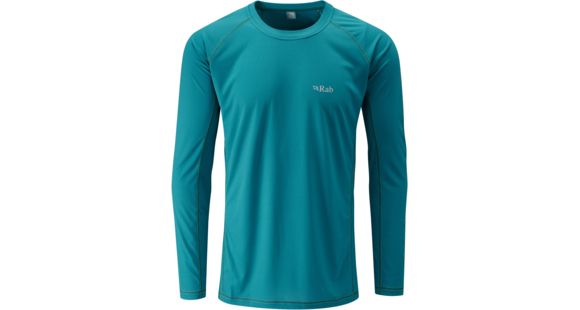 Rab Interval Long Sleeve Crew - Mens, Amazon, Medium, QBU-40 — Mens ...