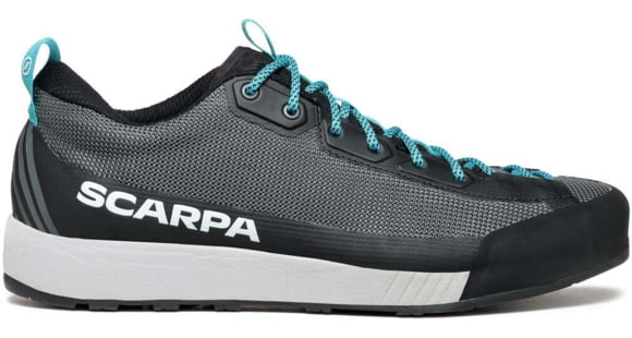 Scarpa Gecko LT Approach Shoes - Mens, Anthracite/Azure, 45, — Mens ...