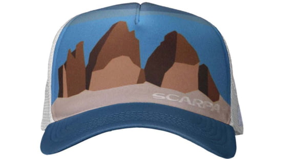 Scarpa Graphic Trucker Hat, Tres Cima, One Size, — Gender: Unisex, Age ...