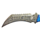 Titan Damascus Steel Wicked Karambit Knife, 3.5in — CampSaver
