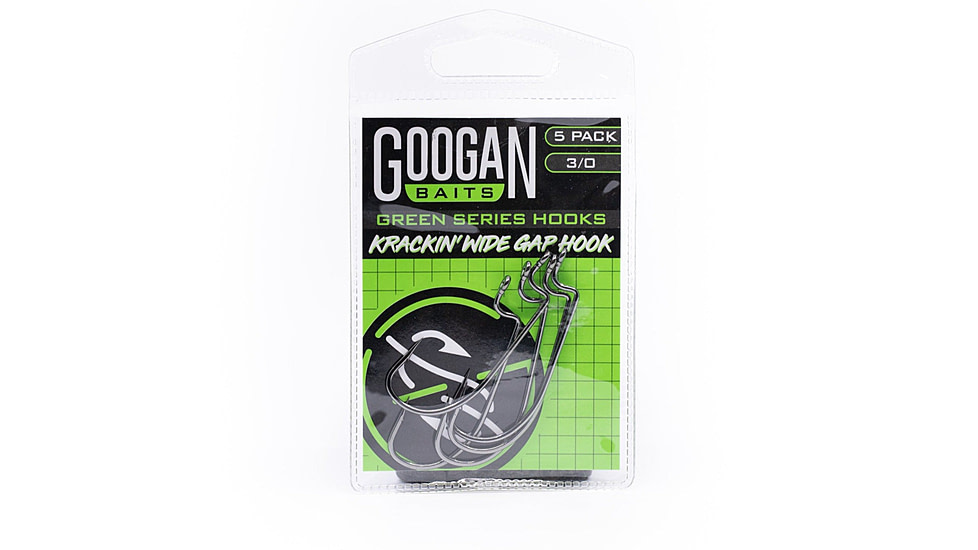 Googan Squad Green Series Krackin Wide Gap Hook — CampSaver