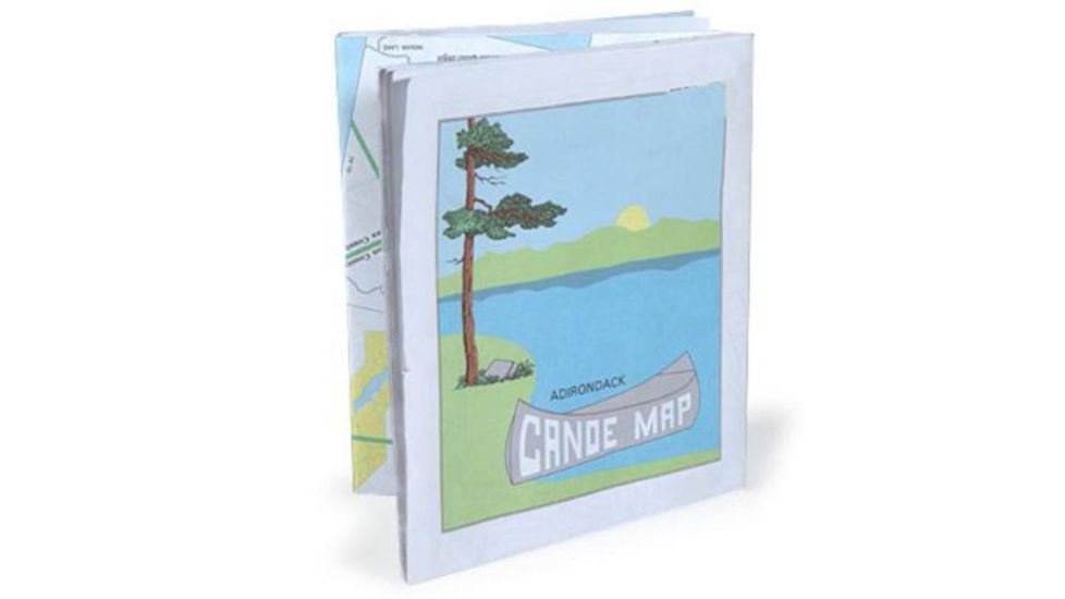 Adirondack Maps: Adirondack Canoe Map — CampSaver