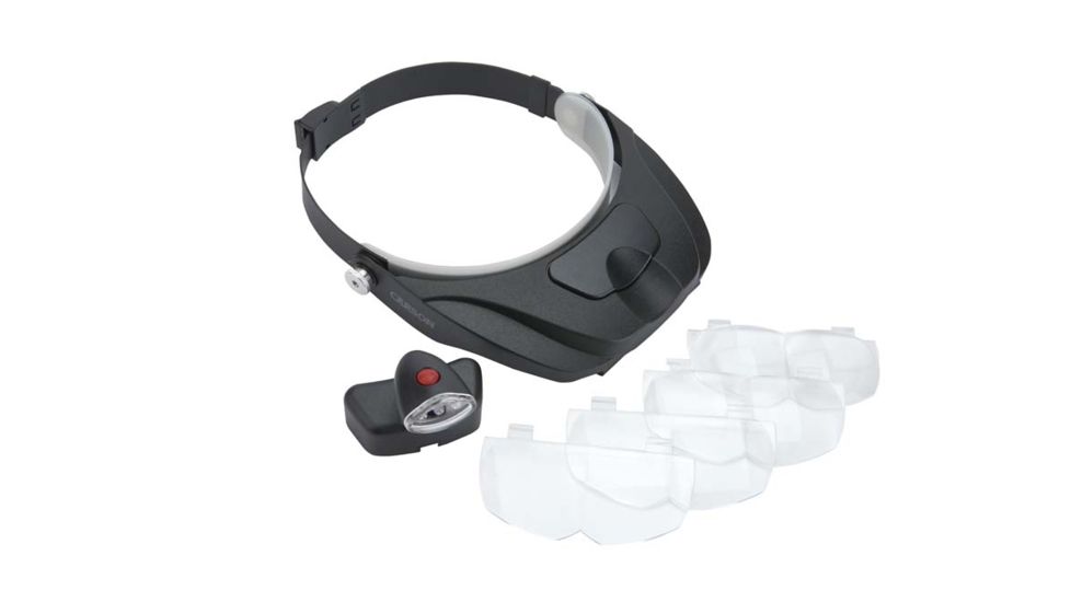 Carson MagniVisorDeluxe Hands-Free Magnifier Loupe — CampSaver