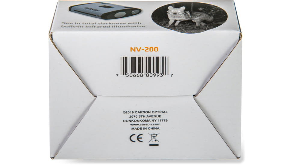 Carson Mini Aura NV-200 Digital 1x10mm Night Vision Pocket Monocular ...
