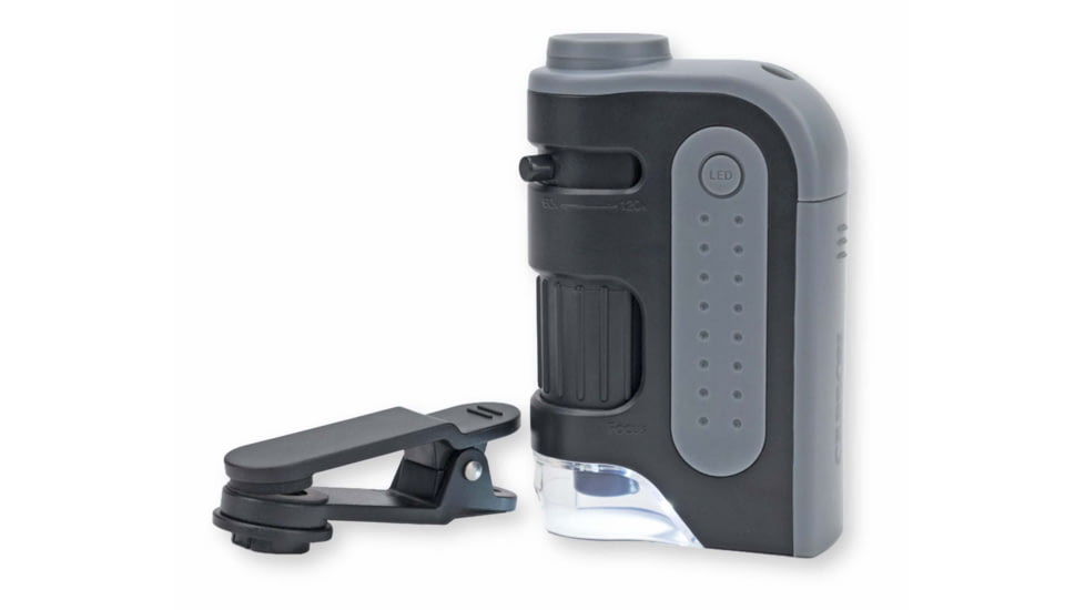 Carson Optical MicroBrite Pro LED Lit Zoom Pocket Microscope MM-350 ...