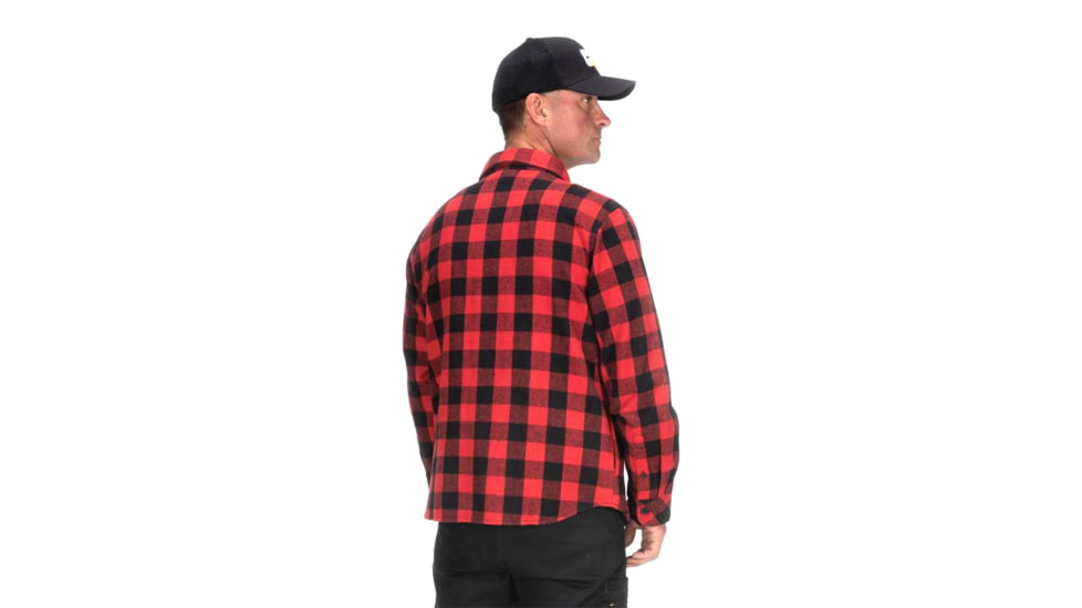 Caterpillar Buffalo Check Flannel Overshirt - Men's — CampSaver