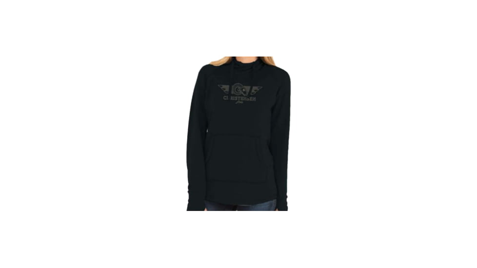 Christensen Arms Ram Skull Wordmark Hoodie - Women's — CampSaver