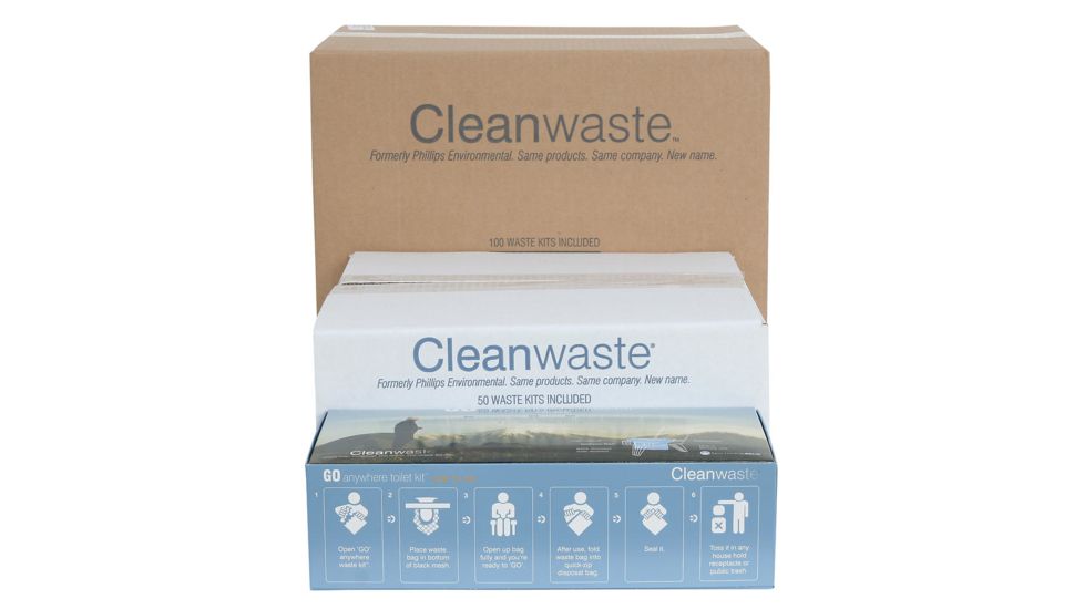 Cleanwaste Go Anywhere Toilet Kit — CampSaver