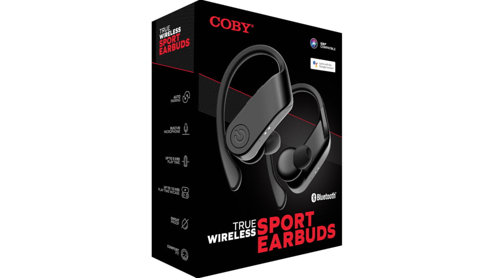 Coby 570 True Wireless Sport Earbuds — CampSaver