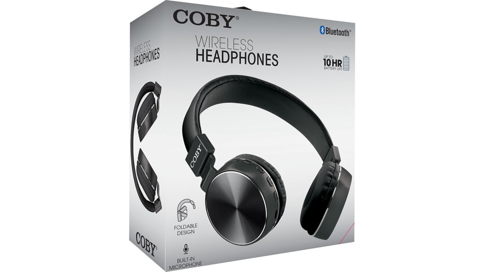 Coby True Wireless Folding Stereo Headphones — CampSaver