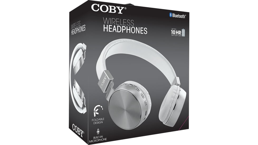 Coby True Wireless Folding Stereo Headphones — CampSaver
