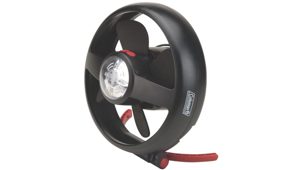 Coleman CPX 6 Portable Tent Fan w/ Four 5MM LED Lights — CampSaver
