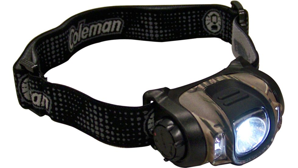Coleman Headlamp LED 3AAA, Multi-Color, Camo — CampSaver