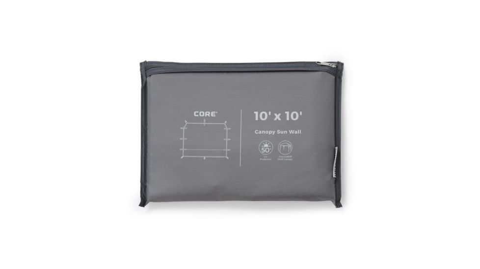 Core Equipment 10x10 ft Instant Canopy Sunwall Accessory — CampSaver