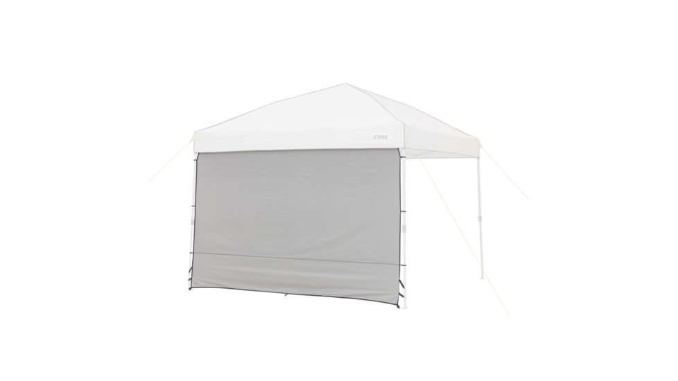 Core Equipment 10x10 ft Instant Canopy Sunwall Accessory — CampSaver