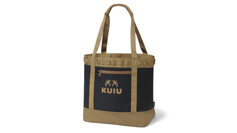 KUIU CORDURAR 1850 Tote Bag in Black/Brown 5996E33F — CampSaver