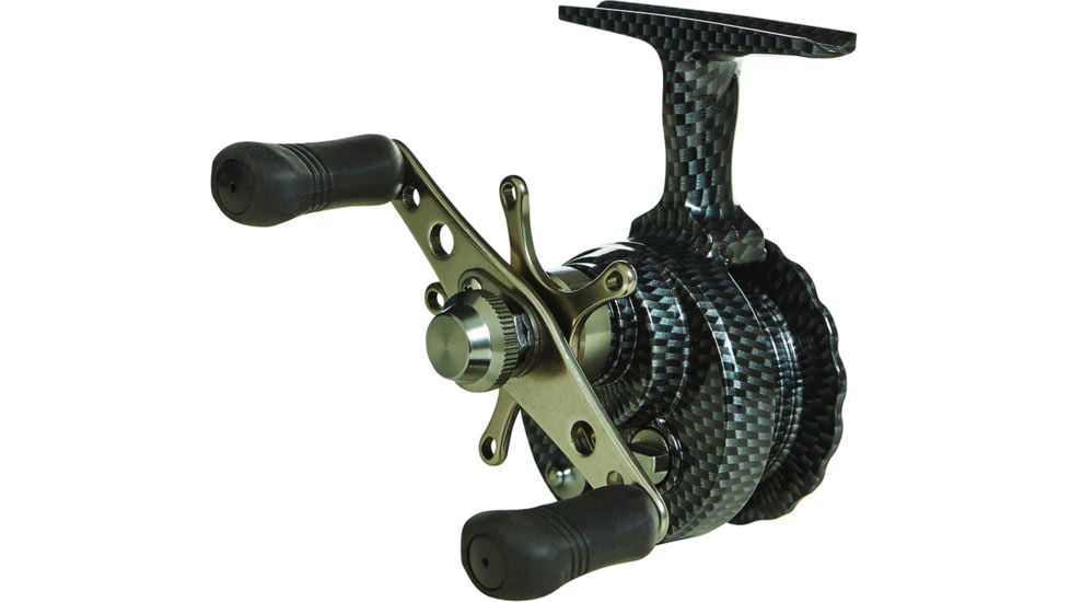 Eagle Claw Micro Inline Reel Carbon Fiber — CampSaver