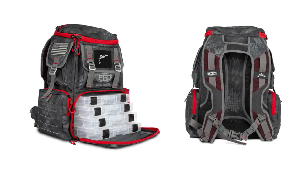 EGO Fishing Kryptek Tackle Box Backpack 75043 , $10.00 Off with Free S ...