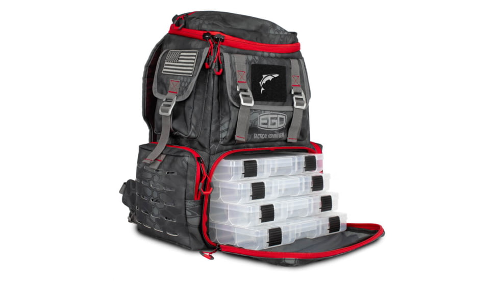 EGO Fishing Kryptek Tackle Box Backpack 75043 , $10.00 Off with Free S ...