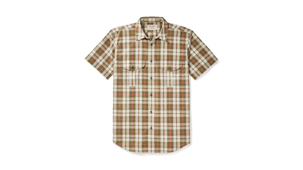 Filson Short Sleeve Feather Cloth Shirt - Men's — CampSaver