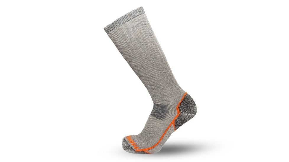Fish Monkey OTC Yeti Series Heavyweight Over The Calf Socks SM425-GRY ...