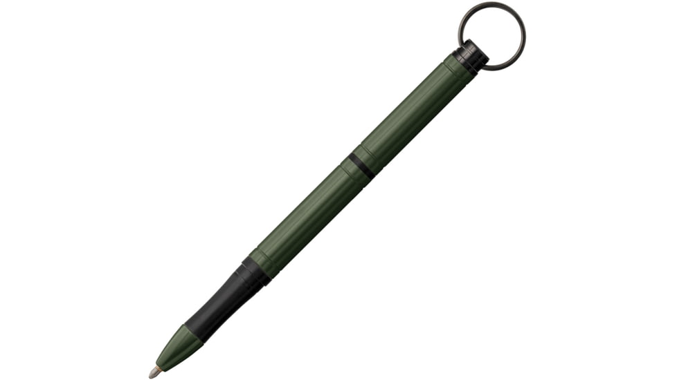 Fisher Space Pen Green Backpacker Keyring Pen — CampSaver