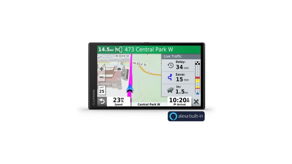 Garmin DriveSmart 65 Navigator with Amazon Alexa — CampSaver