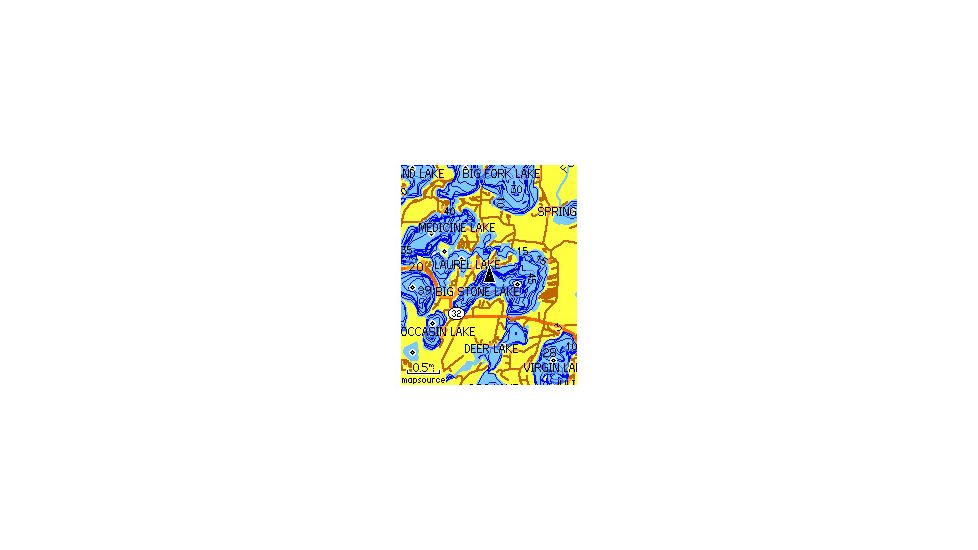 Garmin U.S. Inland Lakes microSD/SD card GPS Map — CampSaver