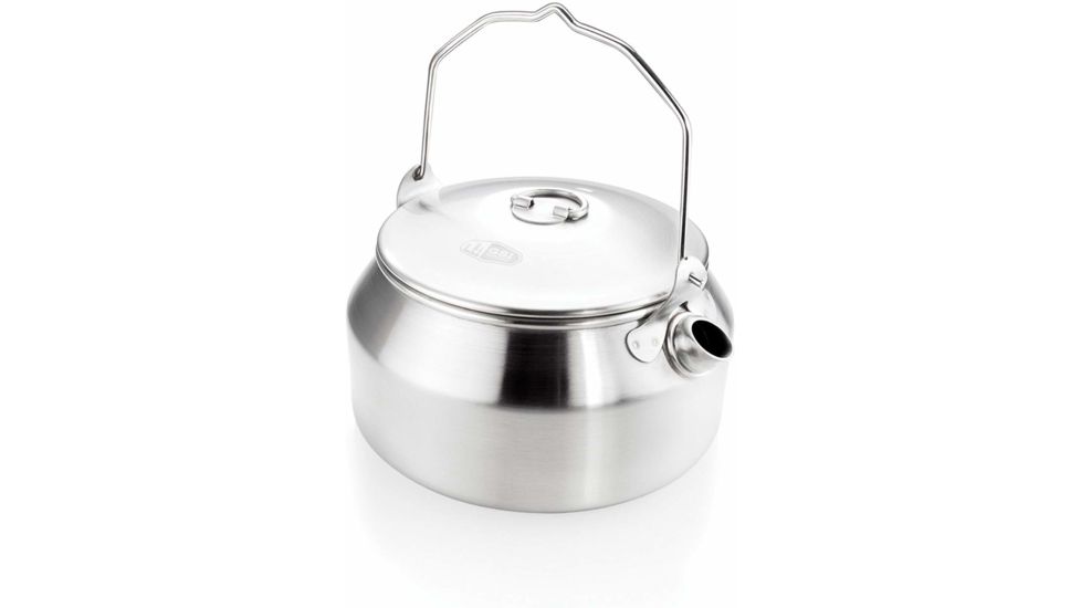 GSI Glacier Stainless Kettle — CampSaver