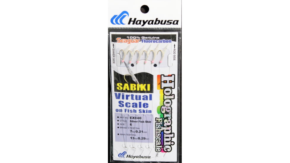 Hayabusa Holo Sabiki Rig 12Us 6 Hooks EX040-6 — CampSaver