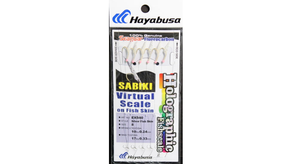 Hayabusa Holo Sabiki Rig 6Us 6 Hooks — CampSaver