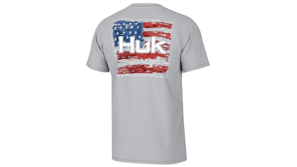 HUK Performance Fishing KC Fly Flag Tee - Men's H1000483-034-M , 18% ...