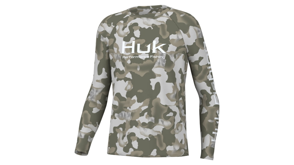 HUK Performance Fishing KC Phantom Scales Pursuit Shirt - Youth — CampSaver