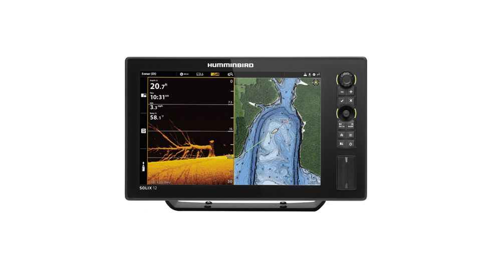 Humminbird SOLIX 12 CHIRP MEGA DI Fishfinder/GPS G2 — CampSaver