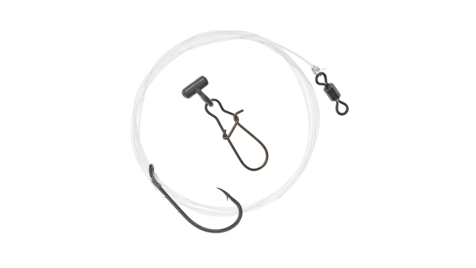 Hurricane Sea Bass Rig with Sinker Slide 80# Mono 8/0 — CampSaver