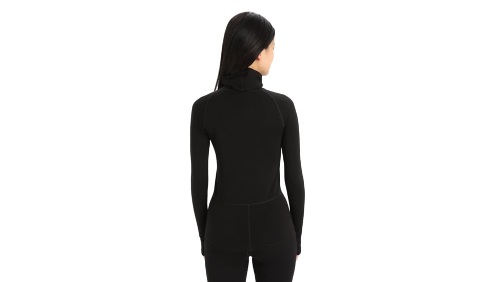 Icebreaker 300 MerinoFine Long Sleeve Roll Neck Thermal Top - Women's ...
