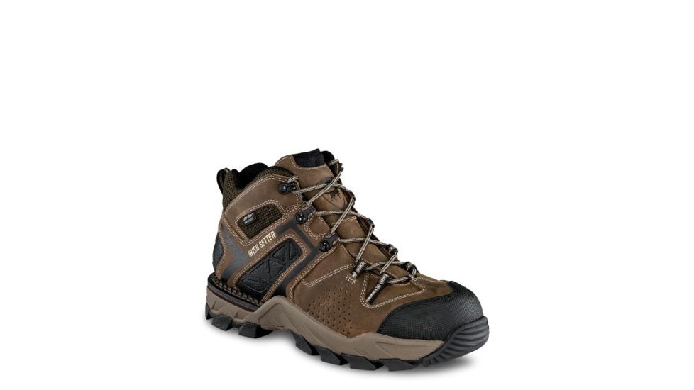 Irish Setter Crosby 83412 Mens 5-Inch Waterproof Hiking Boot w/ Safety ...